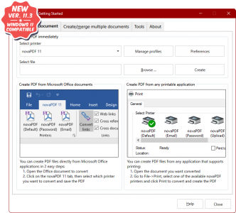 novaPDF Version 11.x