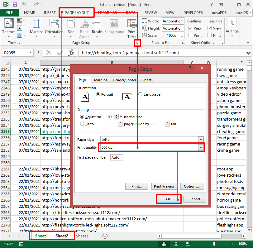 How to Print An Entire Excel Workbook To A Single PDF